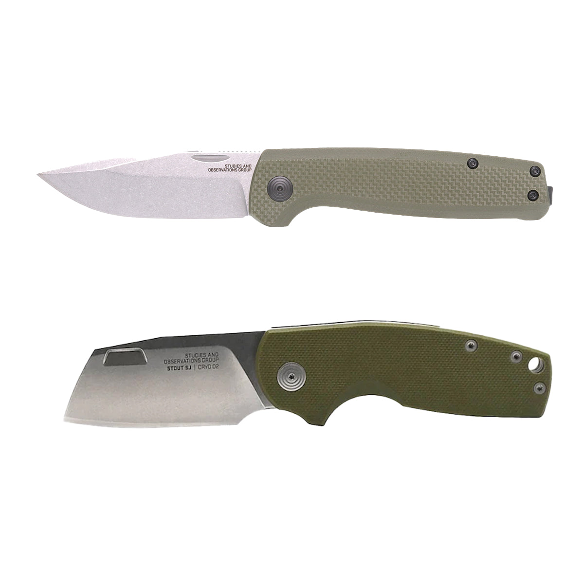 Slip Joint Bundle - ODG + Stonewash – SOG Knives UK